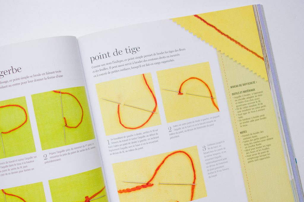 Le livre pour apprendre les points couture et broderie : Le bon point ...