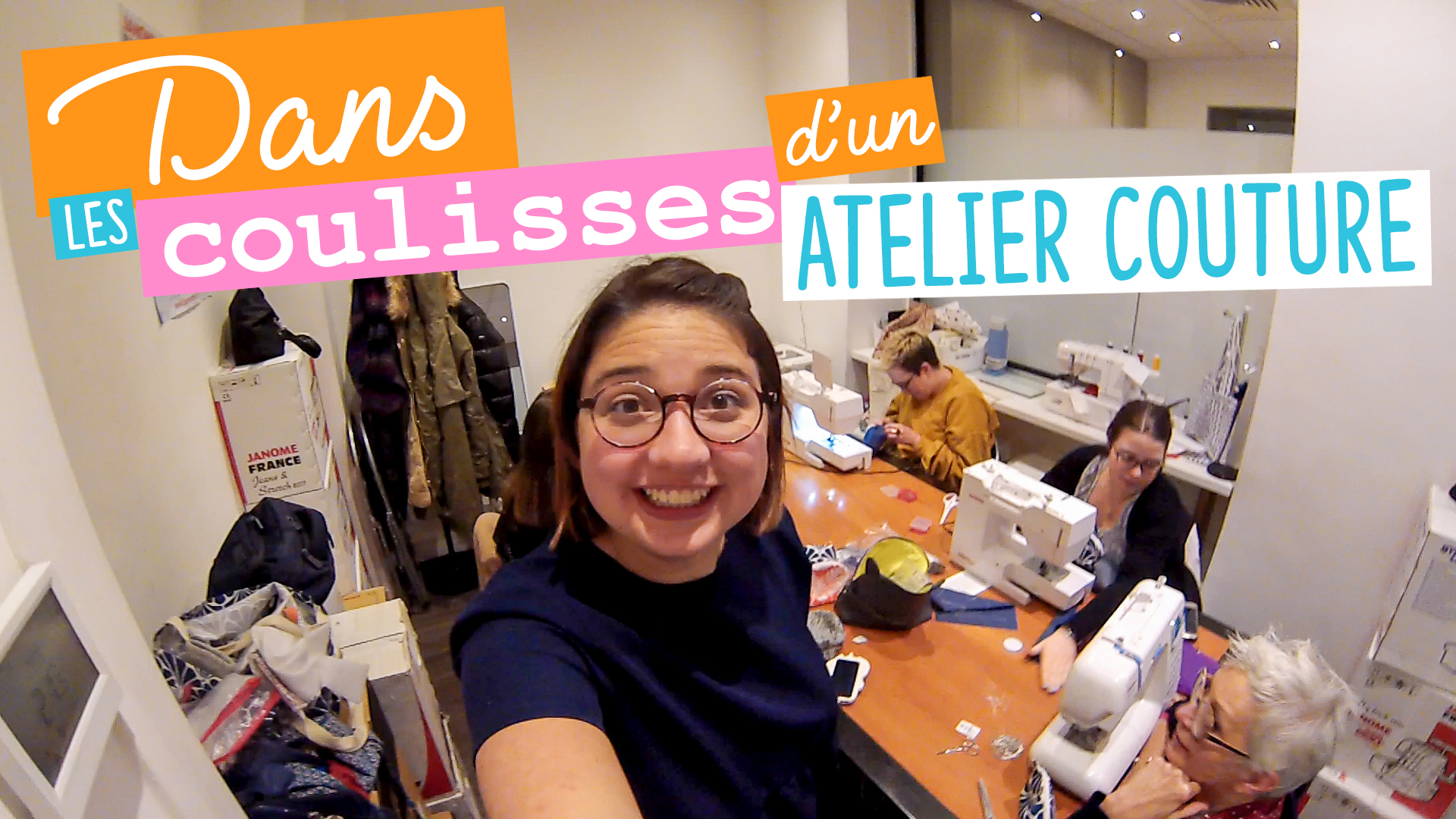 Dans les coulisses d'un atelier couture - vlog - Couture Débutant